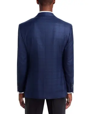 Canali Sienna Tonal Plaid Regular Fit Sport Coat