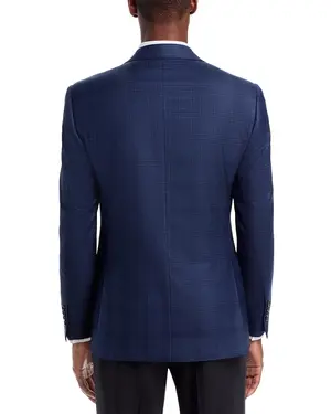 Canali Sienna Tonal Plaid Regular Fit Sport Coat