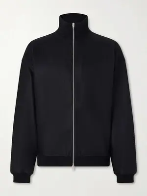 JIL SANDER Wool-felt Jacket - Black