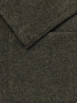 Massimo Alba Florida Herringbone Wool And Cashmere-blend Blazer