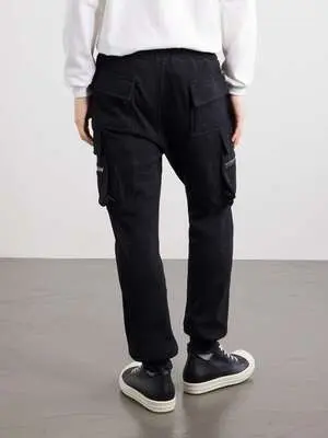 Rick Owens Mastodon Tapered Wool And Cotton-blend Jersey Sweatpants