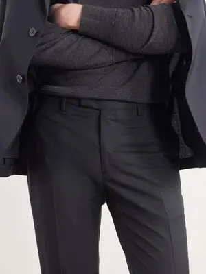 Boglioli Straight-leg Wool Suit Trousers