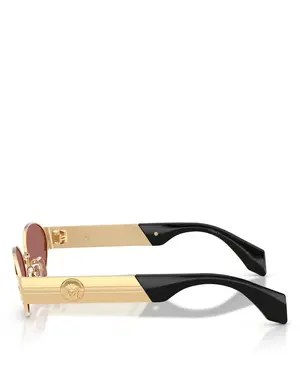 Versace Oval Sunglasses, 55mm