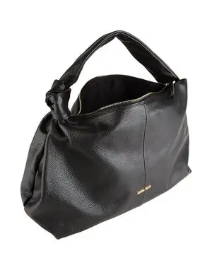 MARC ELLIS Leather Hobo Bag - Black