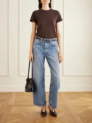 NILI LOTAN Lana Cotton-jersey T-shirt