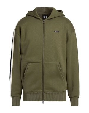 Under Armour Sweatshirt Military Size Cotton, Polyester - Green