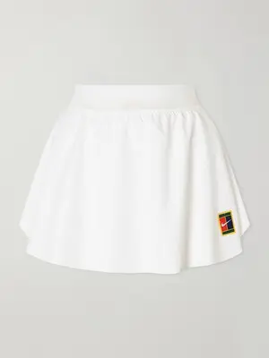 Nike Pleated Jersey Tennis Skirt - White