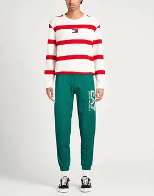 EA7 Pants Size Cotton - Green