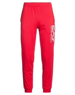 EA7 Pants Size Cotton - Red