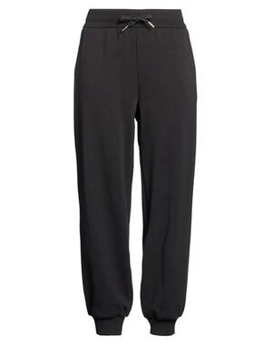 Armani Exchange Fleece Drawstring Waist Track Pants - Black