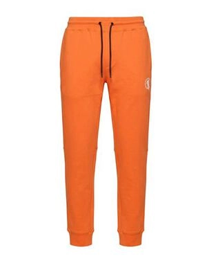 BIKKEMBERGS Pants Charcoal Size Cotton, Polyester, Lycra - Orange