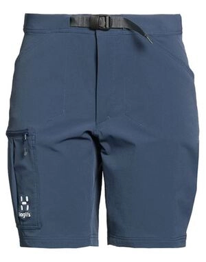 HAGLOFS Shorts & Bermuda Shorts Size Recycled Polyamide, Polyamide, Elastane - Navy