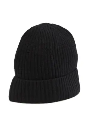 Stone Island Logo Wool Beanie