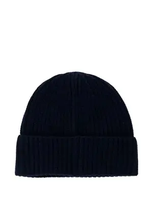 Stone Island Logo Wool Beanie