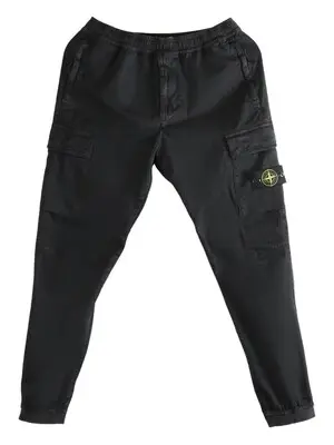 Stone Island Cotton Cargo Trousers