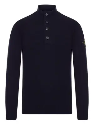 Stone Island Wool Turtle-neck Sweater