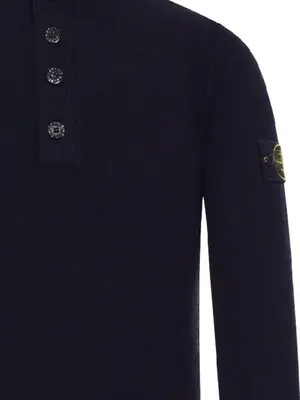 Stone Island Wool Turtle-neck Sweater