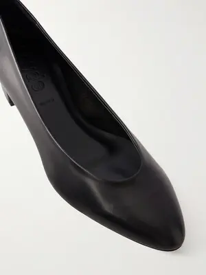 AeydĒ Helia 35 Leather Pumps - Black