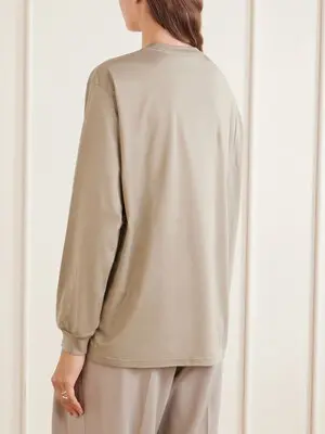 SSSTEIN Cotton Long Sleeve T-shirt