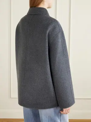 RÓHE Brushed Wool And Cashmere-blend Jacket - Gray