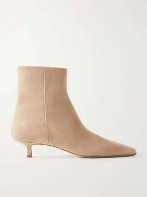 AeydĒ Sofie 35 Suede Ankle Boots - Sand