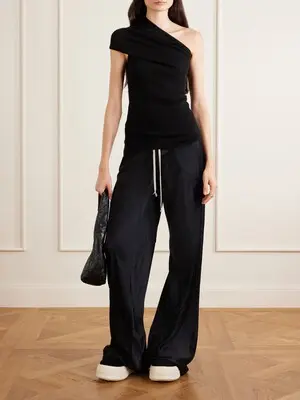 Rick Owens Suede Platform Sneakers