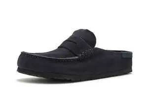 BIRKENSTOCK Naples Wrapped Clog- Suede Clog/mule Shoes Midnight - Navy