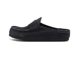 BIRKENSTOCK Naples Wrapped Clog- Suede Clog/mule Shoes Midnight