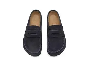 BIRKENSTOCK Naples Wrapped Clog- Suede Clog/mule Shoes Midnight