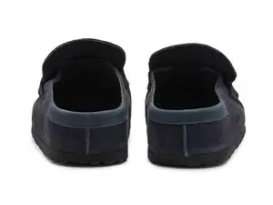 BIRKENSTOCK Naples Wrapped Clog- Suede Clog/mule Shoes Midnight