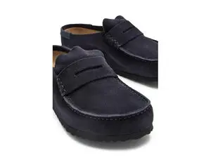 BIRKENSTOCK Naples Wrapped Clog- Suede Clog/mule Shoes Midnight