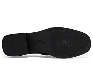 Vince Camuto Eshnie Embossed Block Heel Loafers - Black