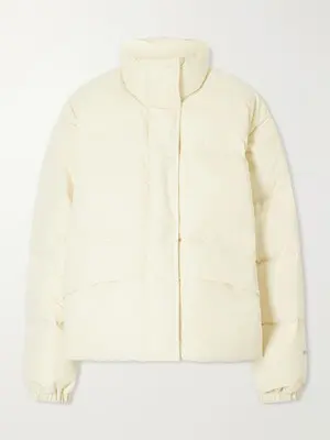 JIL SANDER Quilted Shell Down Jacket - Neutrals