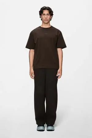 Rains Classic T-shirt In Organic Cotton - Bark