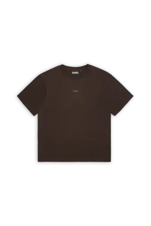 Rains Classic T-shirt In Organic Cotton - Bark