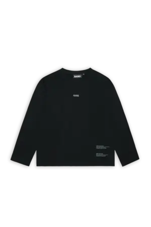 Rains Classic Long Sleeve T-shirt - Black