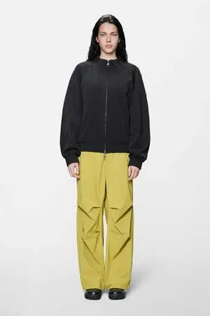Rains Tech Woven Bomber Jacket - Black