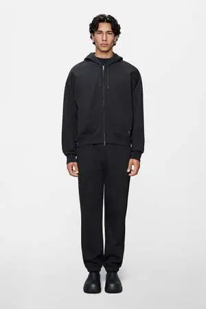 Rains Classic Zip Hoodie Splash 3d - Black