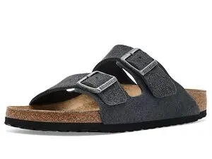 BIRKENSTOCK Birkenstock Arizona Suede Sandals Black