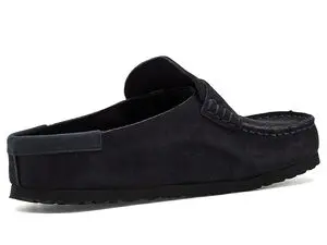BIRKENSTOCK Naples Wrapped Clog- Suede Clog Shoes Midnight
