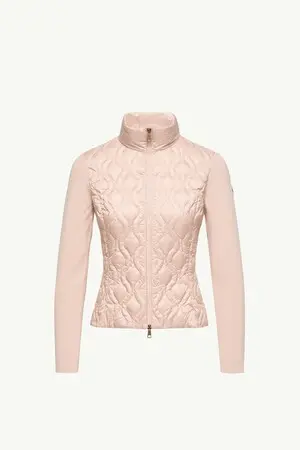 Moncler Quilted Zip-up Cardigan