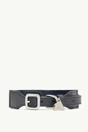 MONCLER POLDO DOG COUTURE Logo Dog Collar