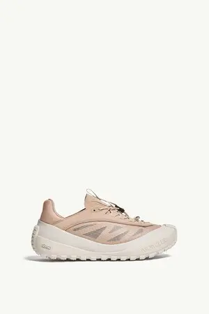 Moncler Trailgrip Lp Suede & Nubuck Sneaker - Beige