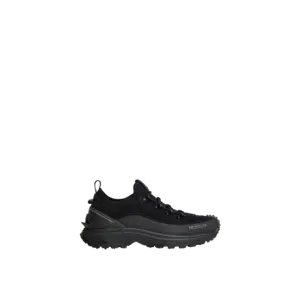 Moncler Trailgrip Lite 3 Nubuck & Suede Sneakers - Black