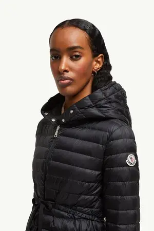 Moncler Barbel Hooded Down Jacket - Black