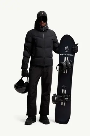Moncler Angren Hooded Insulated Ski Jacket - Black