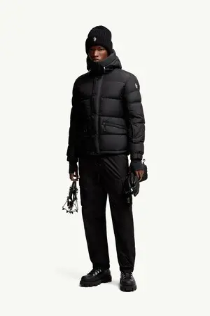 Moncler Kasanka Hooded Down Insulated Ski Jacket - Black