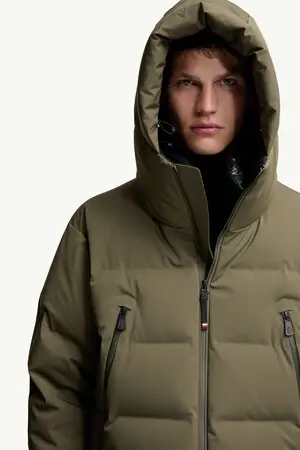 Moncler Fellberg Hooded Insulated Ski Jacket - Green