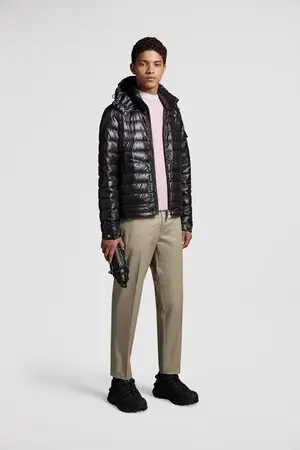 Moncler Lauros Short Down Jacket - Black