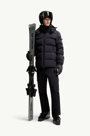 Moncler Montgetech Hooded Insulated Ski Jacket - Blue